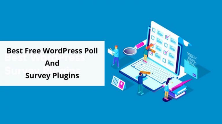 6 Best Free WordPress Poll And Survey Plugins For 2024