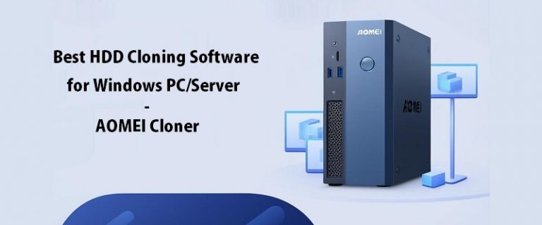 Best HDD Cloning Software for Windows PC/Server - AOMEI Cloner