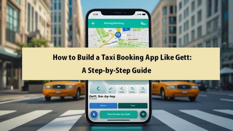 How to Build a Taxi Booking App Like Gett: A Step-by-Step Guide