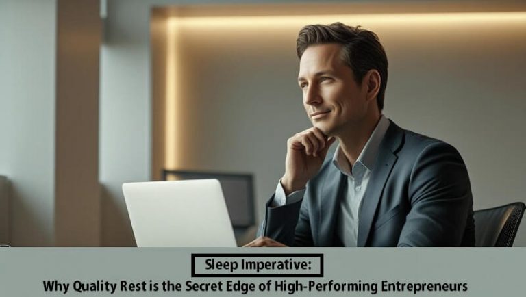 The Sleep Imperative: Why Quality Rest is the Secret Edge of High ...